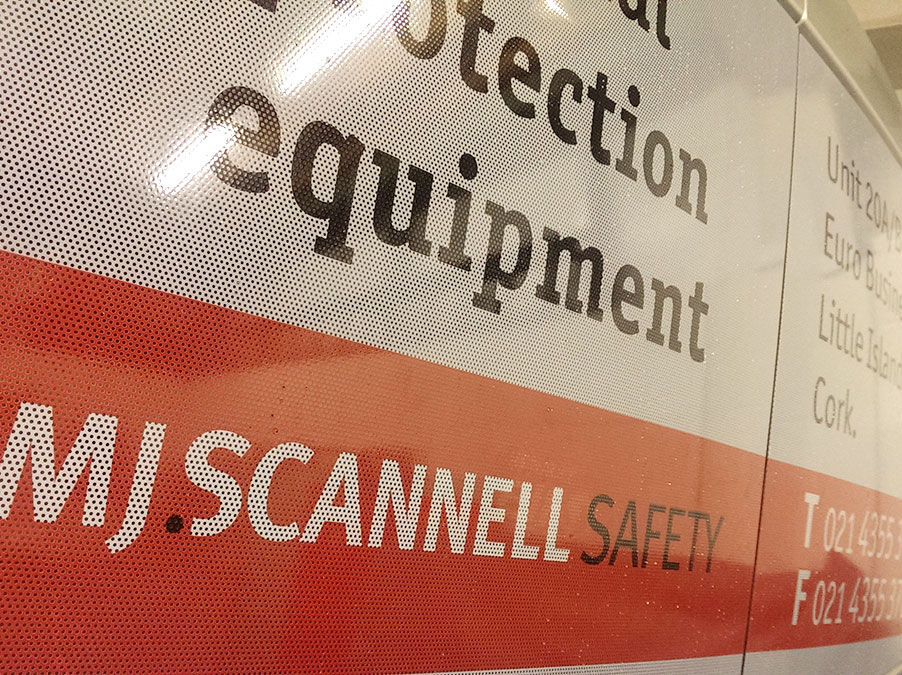 Custom Rear Car Window Graphics | Vehicle Branding - Optima Signs, Cork